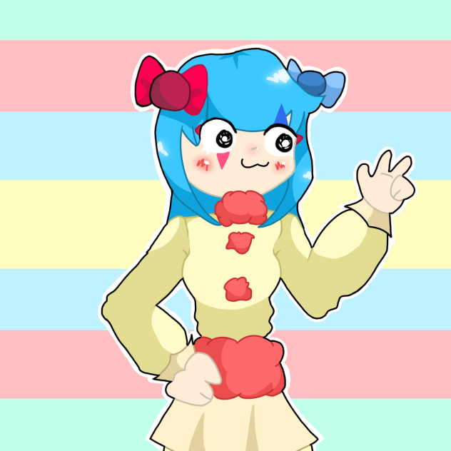 Clowny humanized - ibisPaint