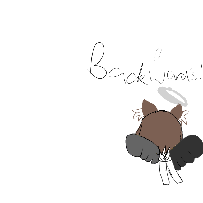 My first ever backwards - ibisPaint