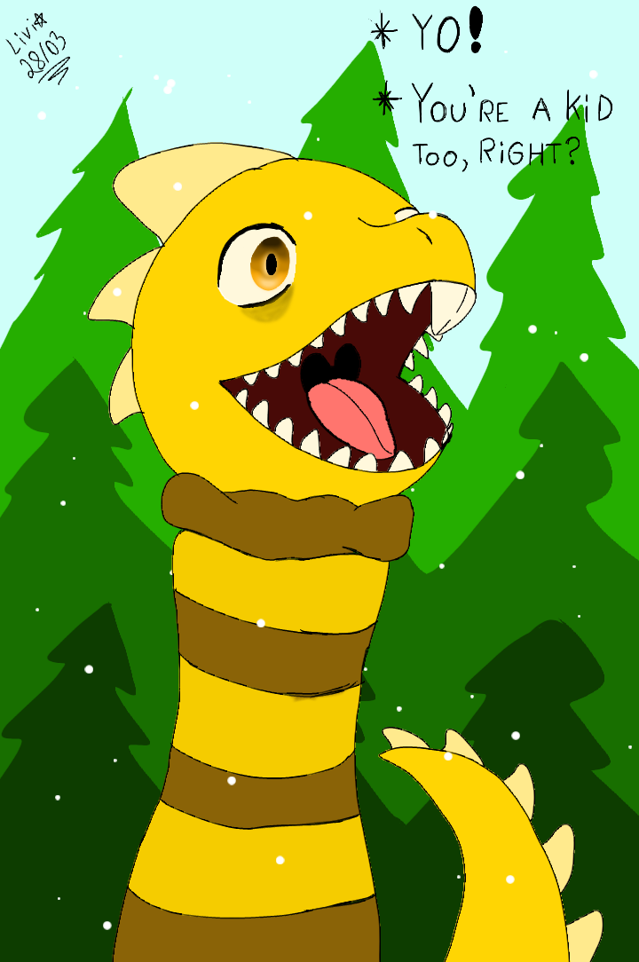 Monster kid Fanart - ibisPaint