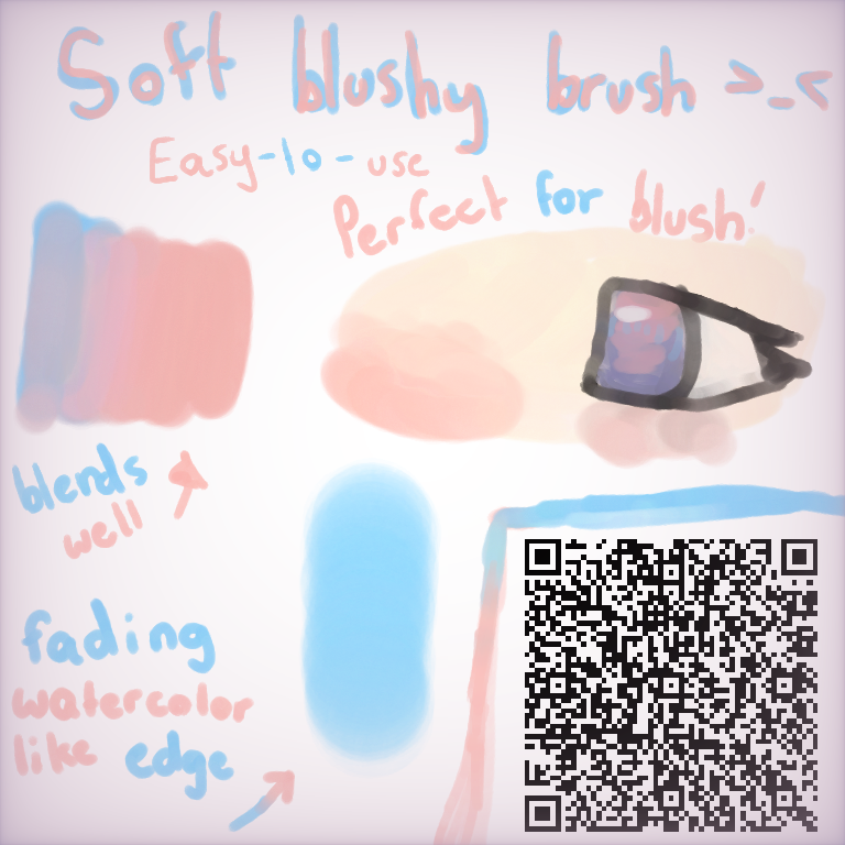 Soft blending blushy brush ☆☆☆ - ibisPaint