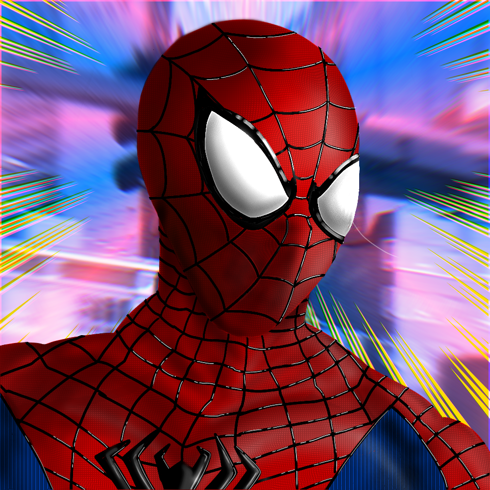 Spider-man portrait - ibisPaint