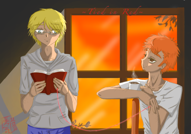 Doug & Ned (Tied in Red) - ibisPaint