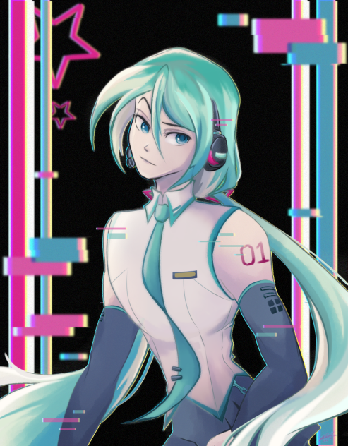 Genderbent Hatsune Miku - ibisPaint