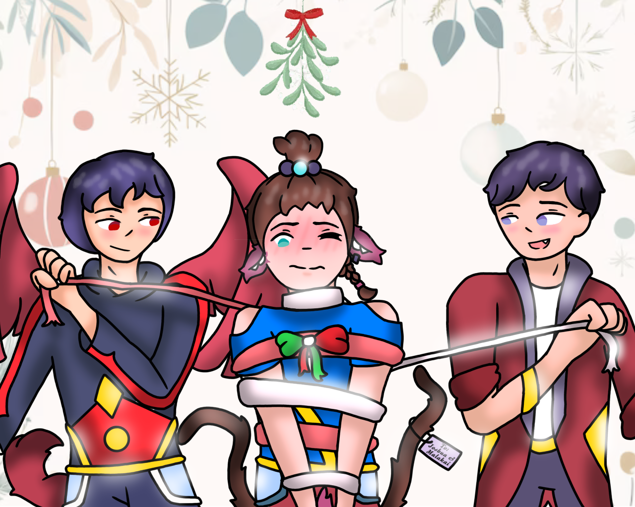 Xmas Malakai, Joshua, Tyler - ibisPaint