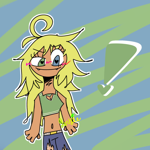 Green and blueeee - ibisPaint