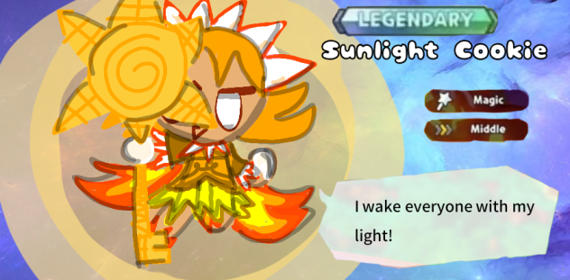 Sunlight Cookie (Fandmade) - ibisPaint