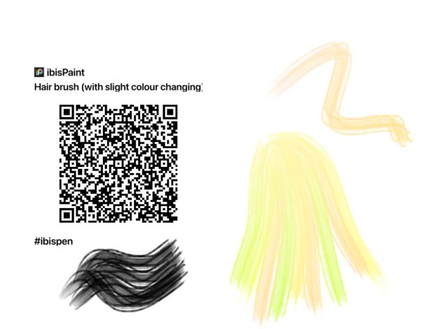 Hair brush (With colour changing!) - ibisPaint
