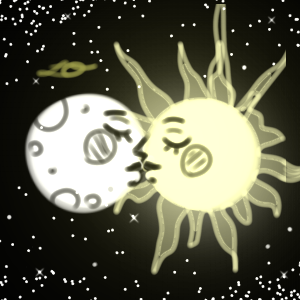 Happy eclipse day 🌚🌞 - ibisPaint