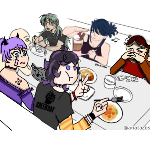 restaurant collab! 🍰🍥 - ibisPaint