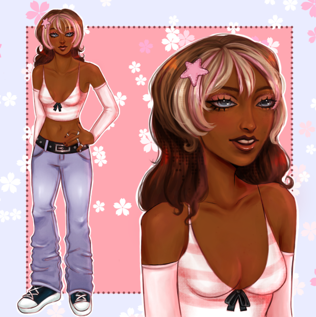 Pink gal - ibisPaint