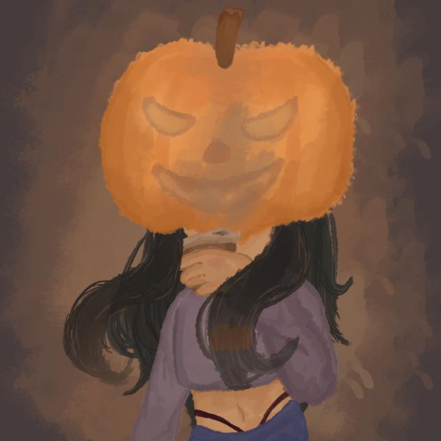 pumpkin girl - ibisPaint