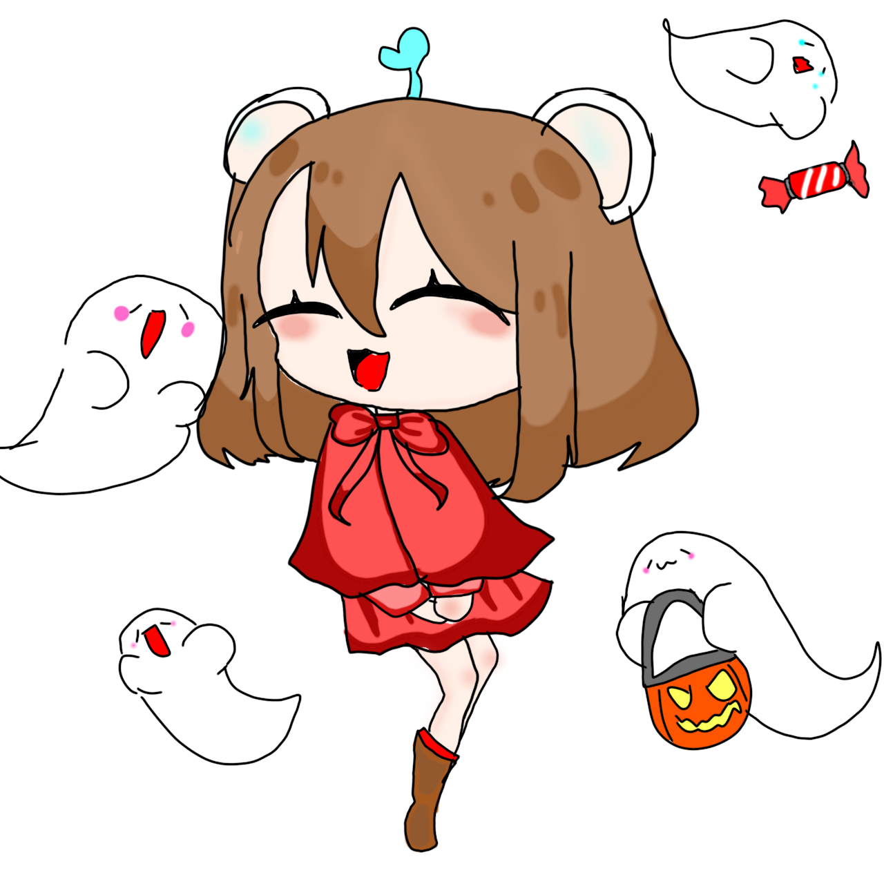 Mẹo simmy halloween - ibisPaint