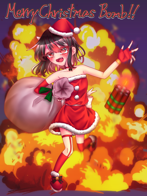 Merry Christmas Bomb!! - ibisPaint
