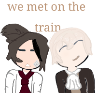 fanart for we met on the train - ibisPaint