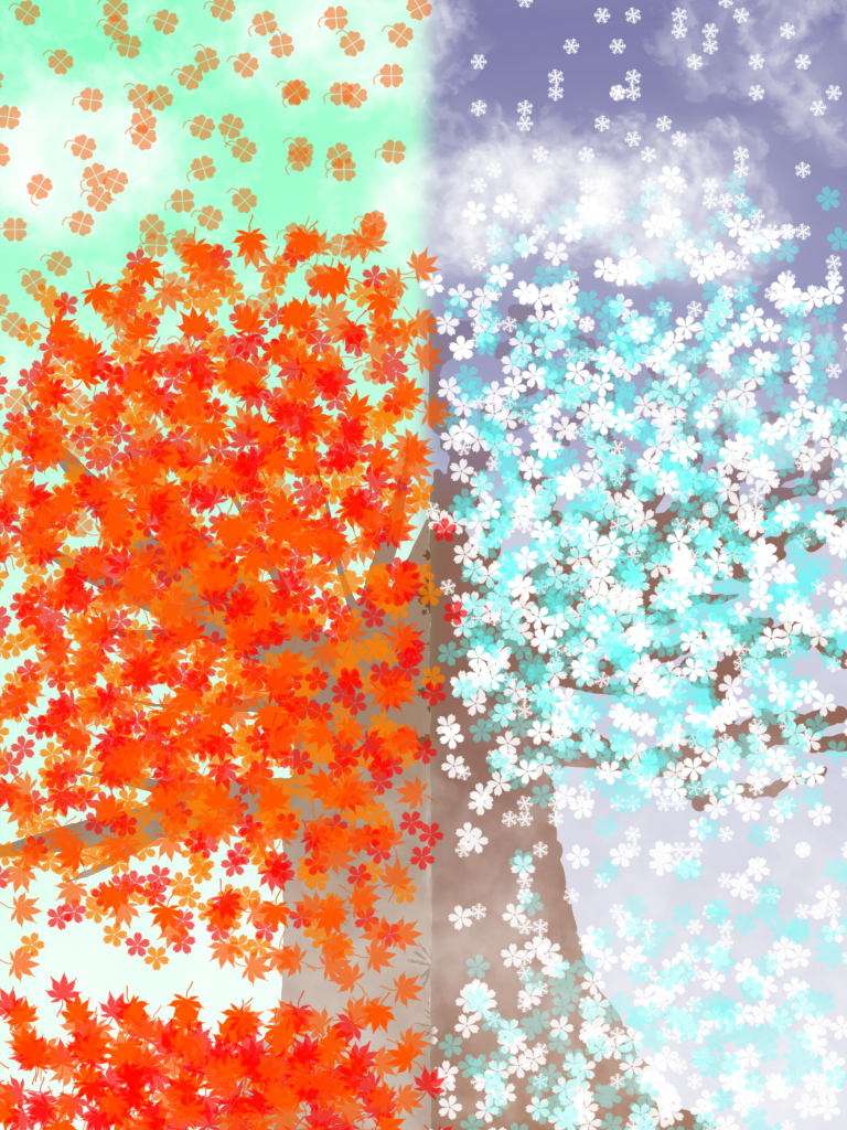 Autumn and Winter - ibisPaint