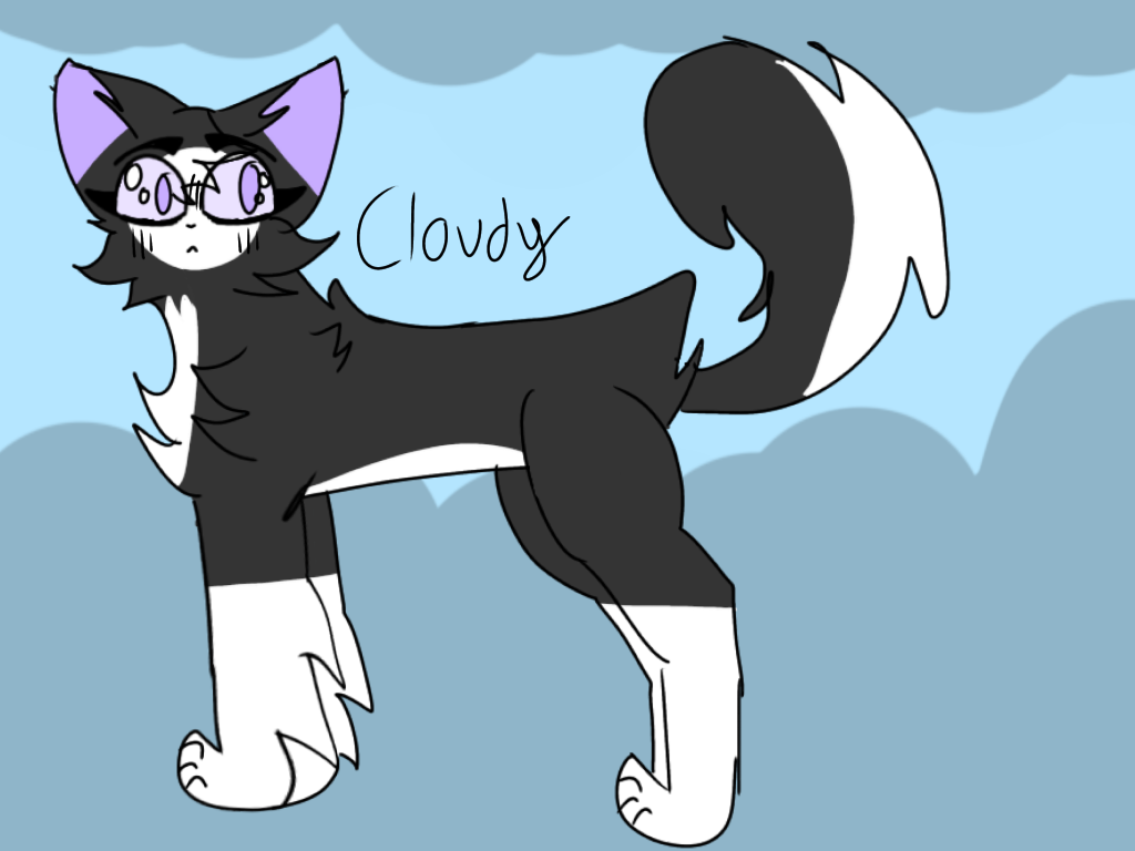 Cloudy (oc) - ibisPaint