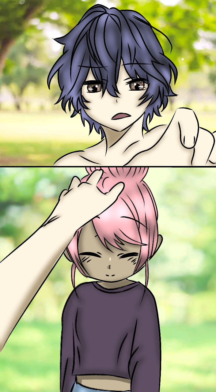 Why Do You Want Me To Pat Your Head - ibisPaint