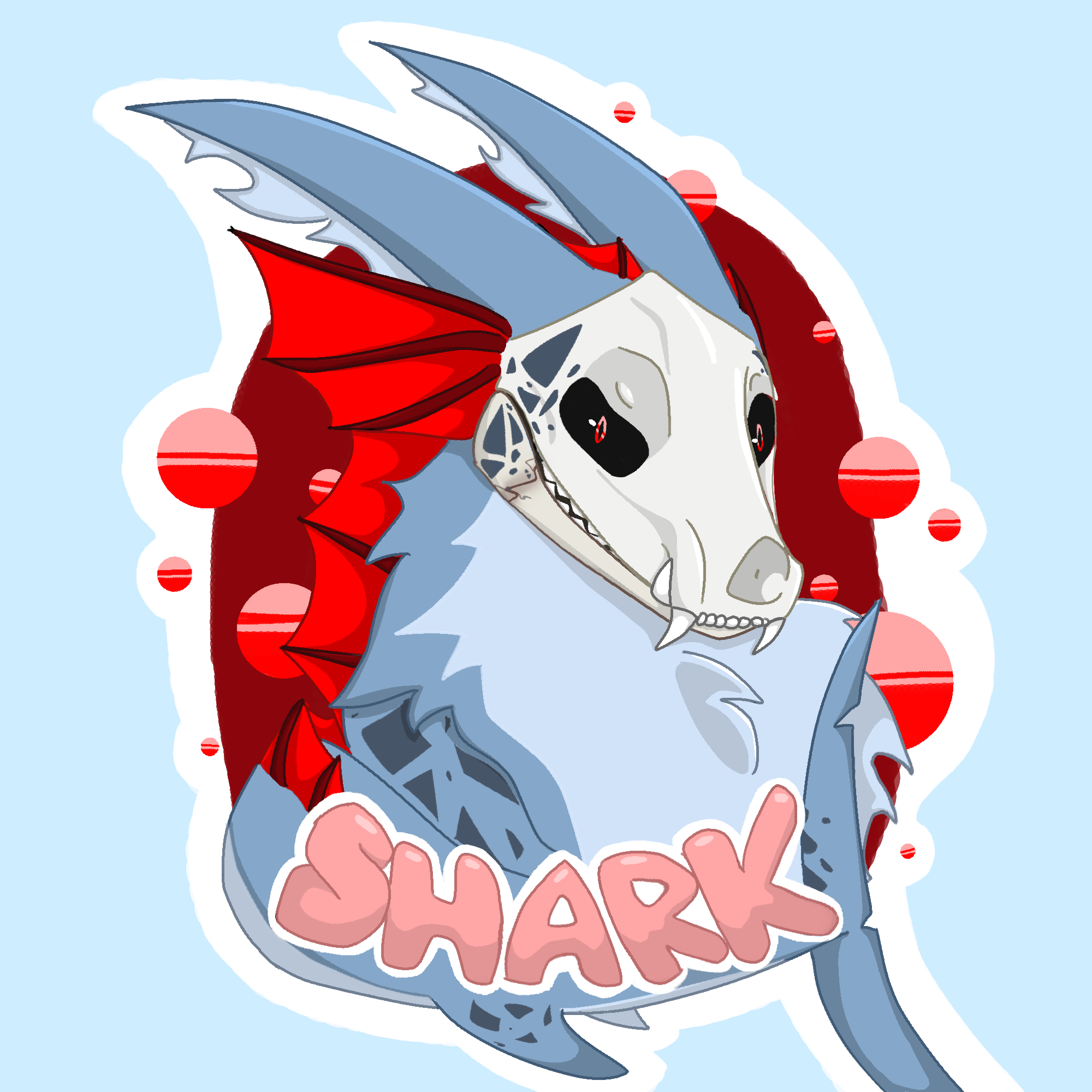 Shark badge - ibisPaint