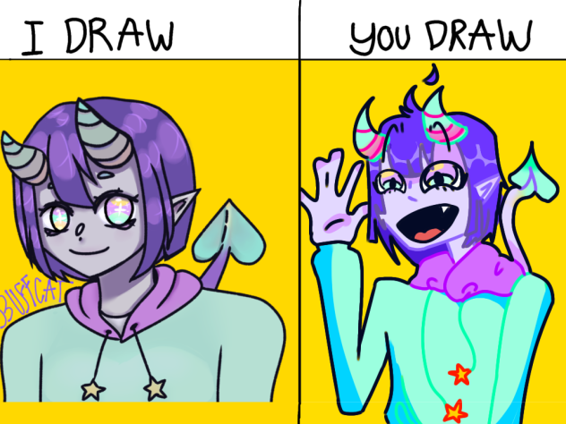 another drawing colab - ibisPaint