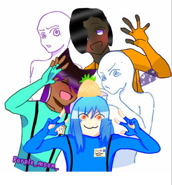 Among us colab. - ibisPaint