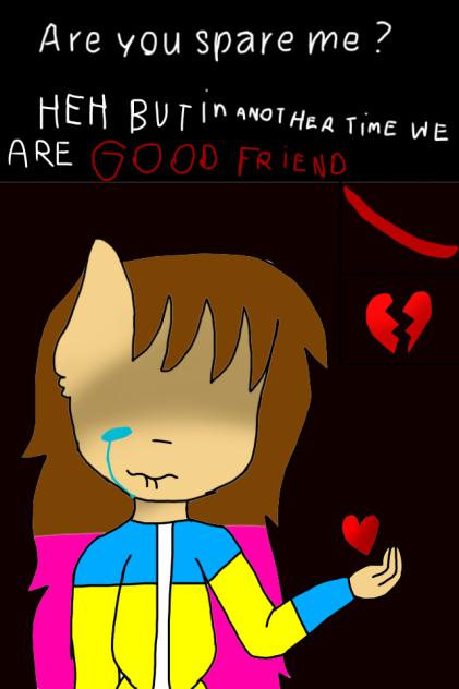 undertale oc (speedpaint) - ibisPaint