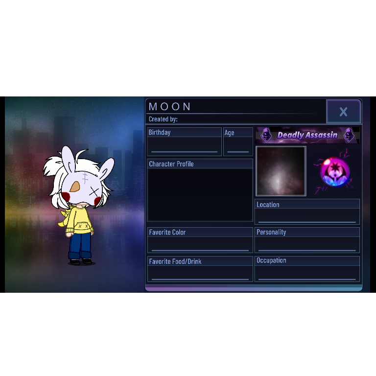 M O O N.. Gacha Club Form - ibisPaint