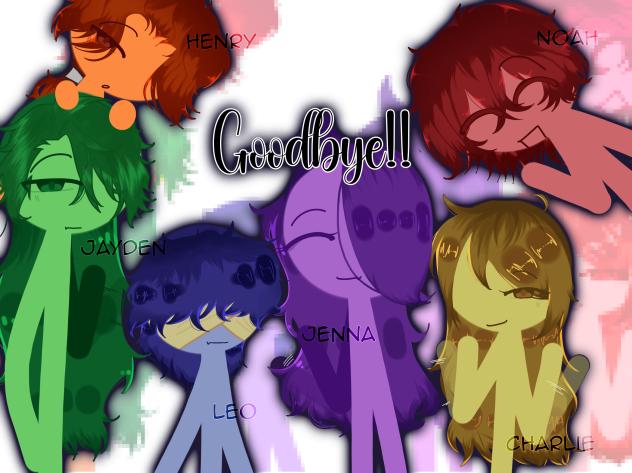 Goodbye!! Group photo - ibisPaint