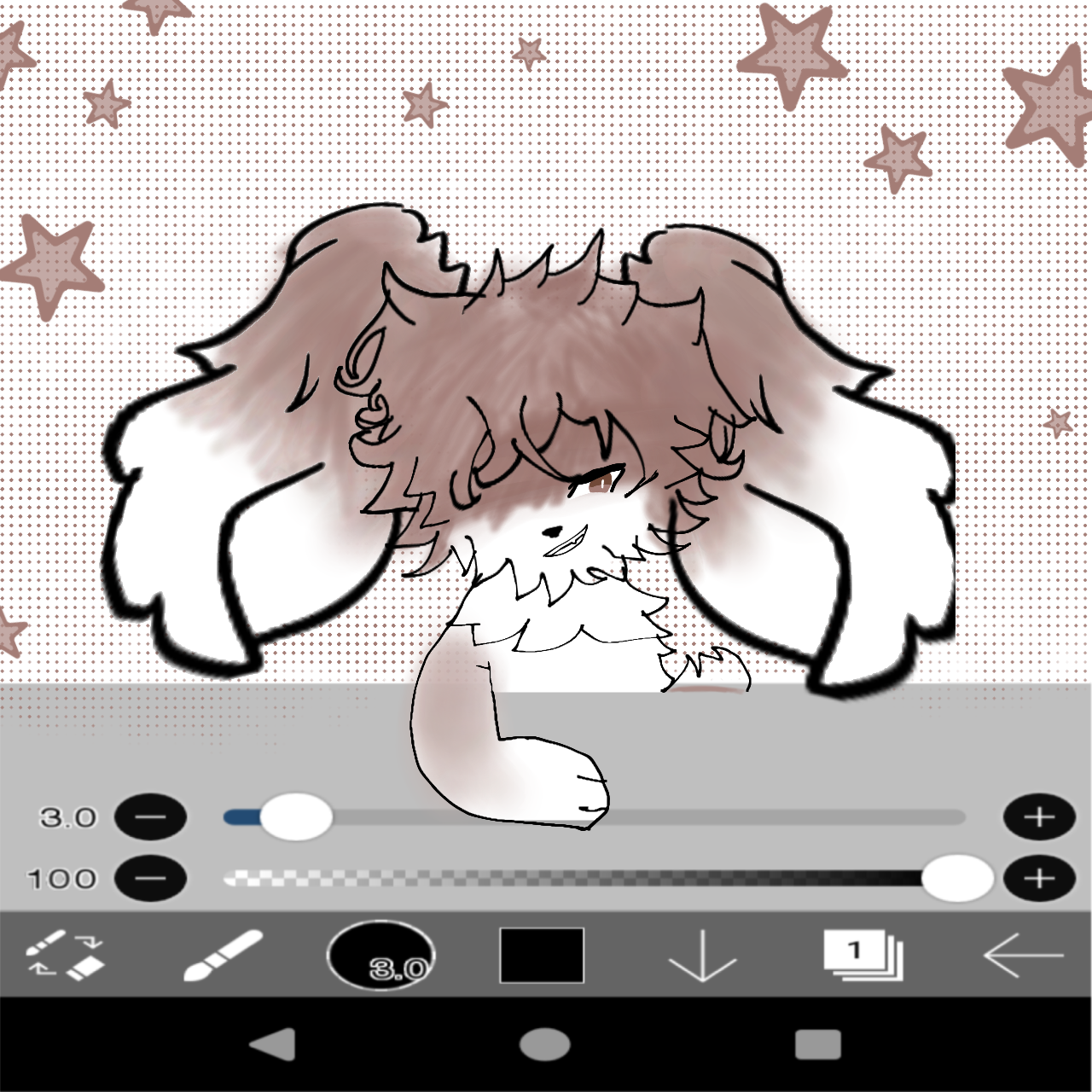 [Blacky] 🐶 - ibisPaint
