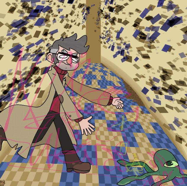 GET BACK HERE YOU LITTLE- - ibisPaint