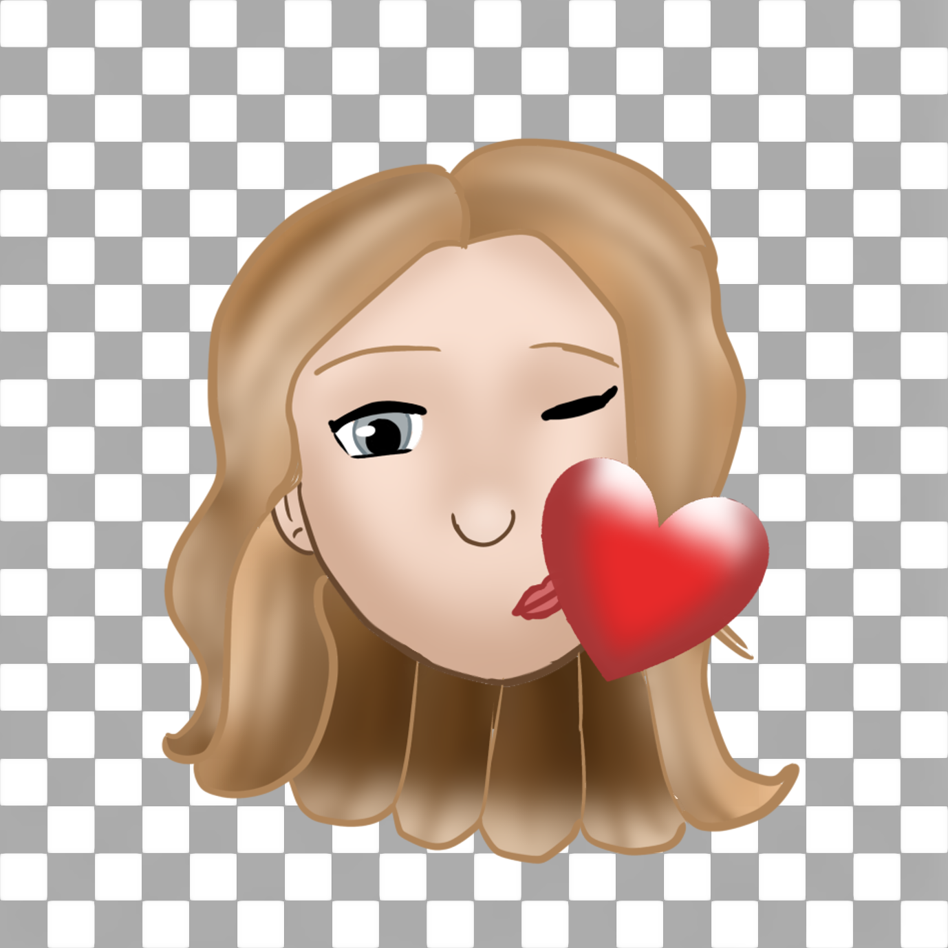 My elementary school teacher - ibisPaint