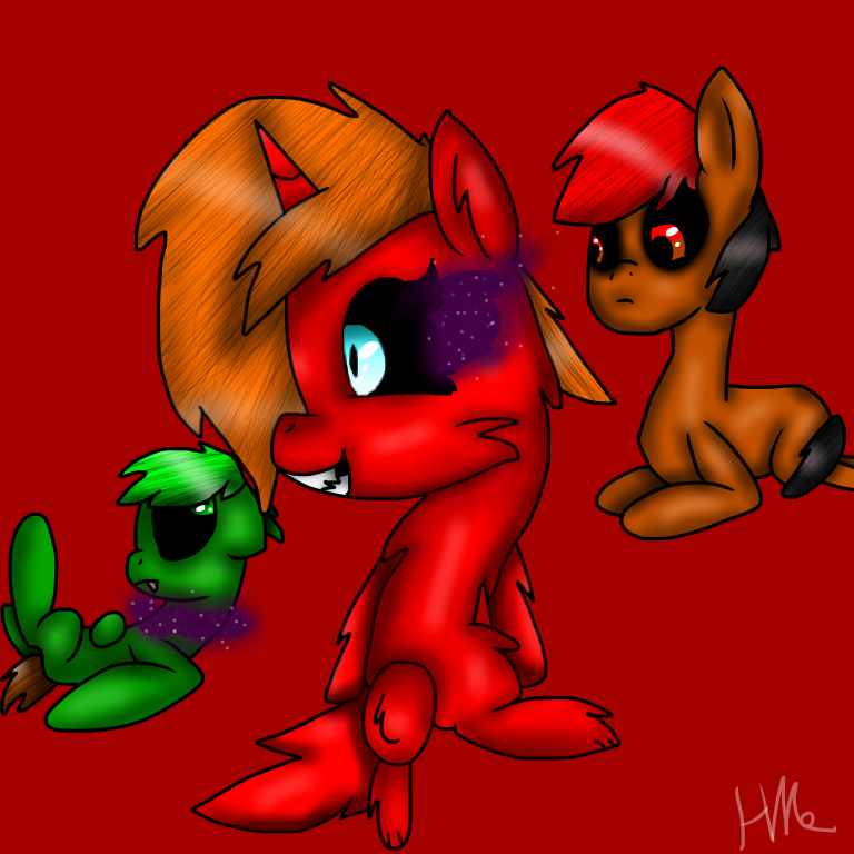 Furry Shane and my favourite villains - ibisPaint