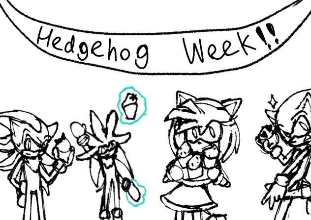Hedgehog week is over - ibisPaint