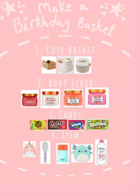 preppy birthday basket !! ★ - ibisPaint