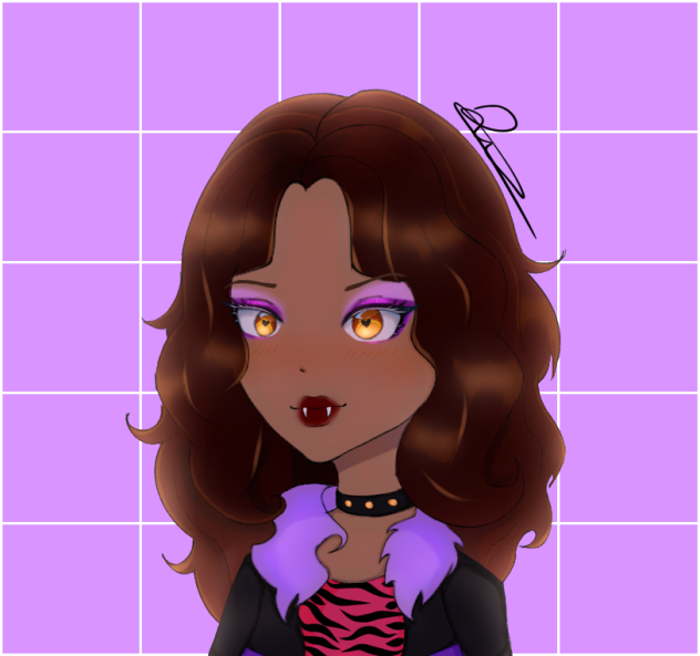 Clawdeen Monster High speedpaint 7 - ibisPaint