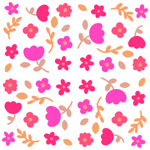 Flower pattern - ibisPaint