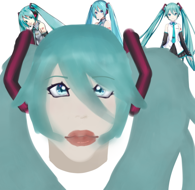 Hatsune Miku - ibisPaint