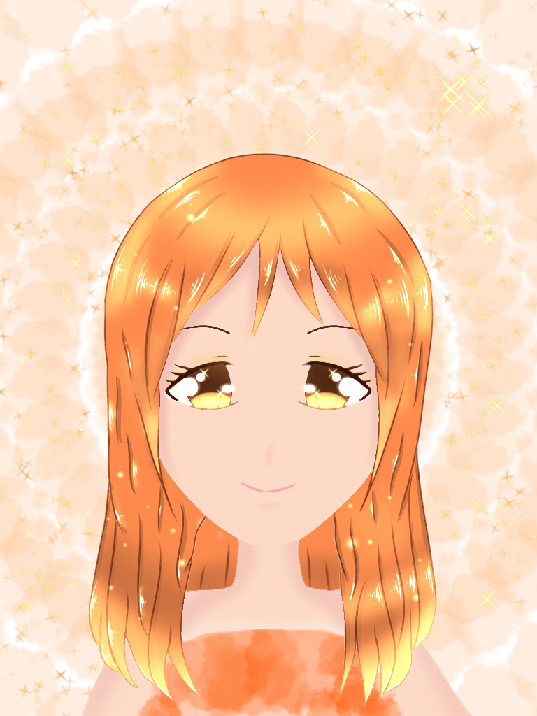 Orange Girl - ibisPaint