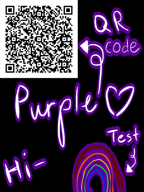 Purple Outline Brush - ibisPaint