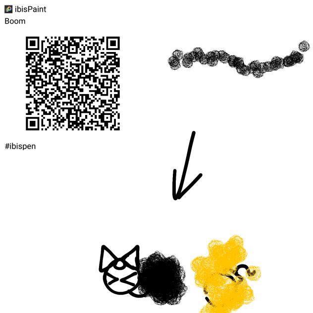 ★Boom QR ocde★ - ibisPaint