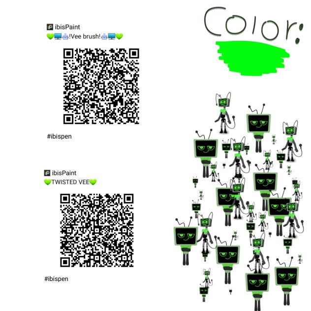 💚🖥🤖vee and twisted vee brush💚🖥🤖 - ibisPaint