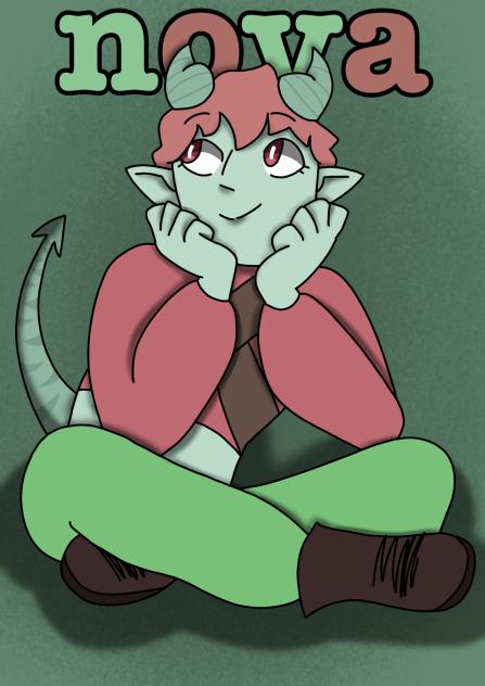 Nova (first D&D character) - ibisPaint