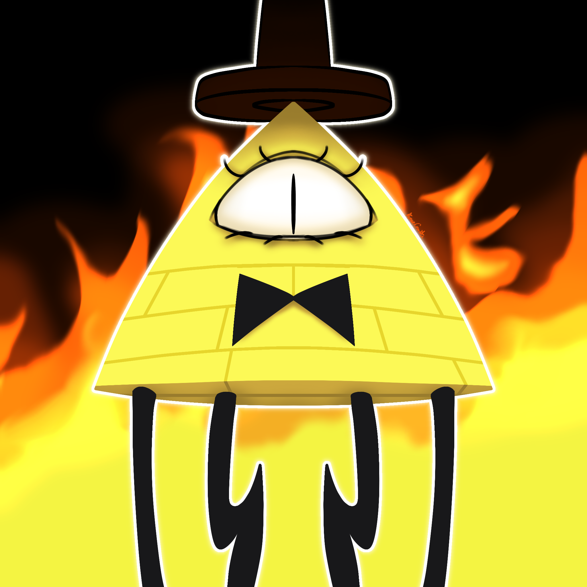 Bill Cipher... - ibisPaint