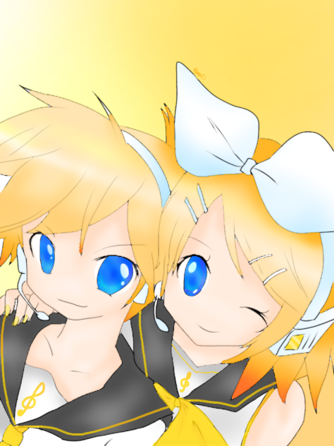 rin and Len - ibisPaint