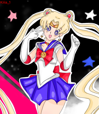Sailor moon 🌙! - ibisPaint