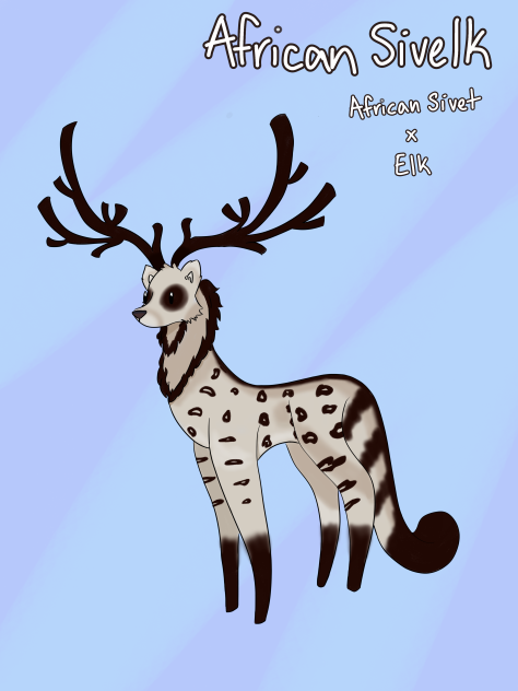 African Sivet x Elk - ibisPaint