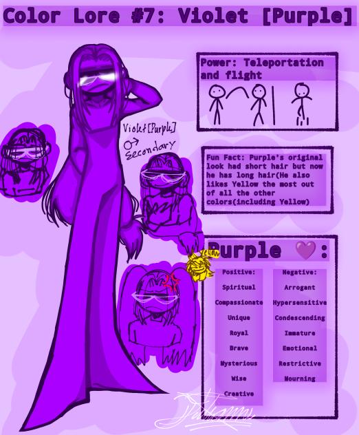 Color Lore #7 - Purple (complete) - ibisPaint