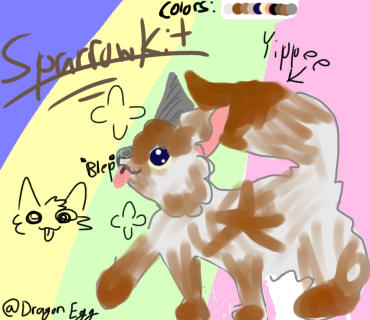 Warriors OC ‘blep’ - ibisPaint