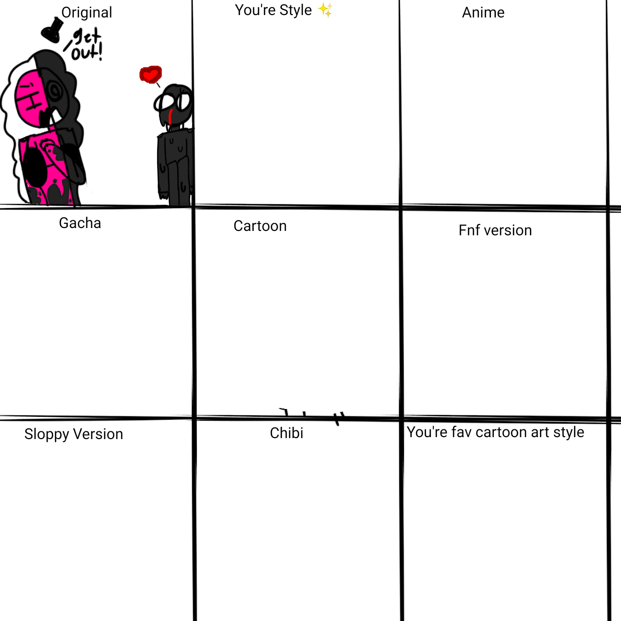 Art style collab - ibisPaint