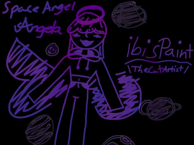 Space Angel Angela. - ibisPaint