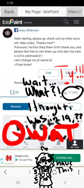 WAIT. . . DUDE - ibisPaint